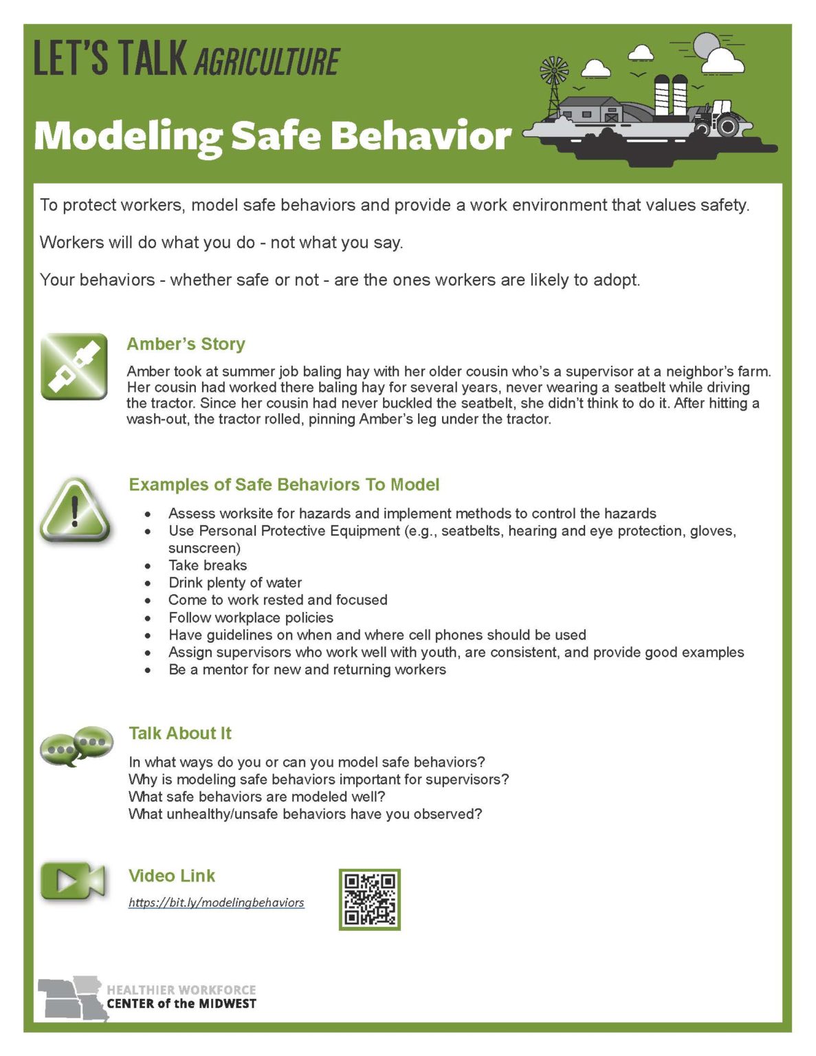 Protecting Young Ag Workers – Healthier Workforce Center of the Midwest